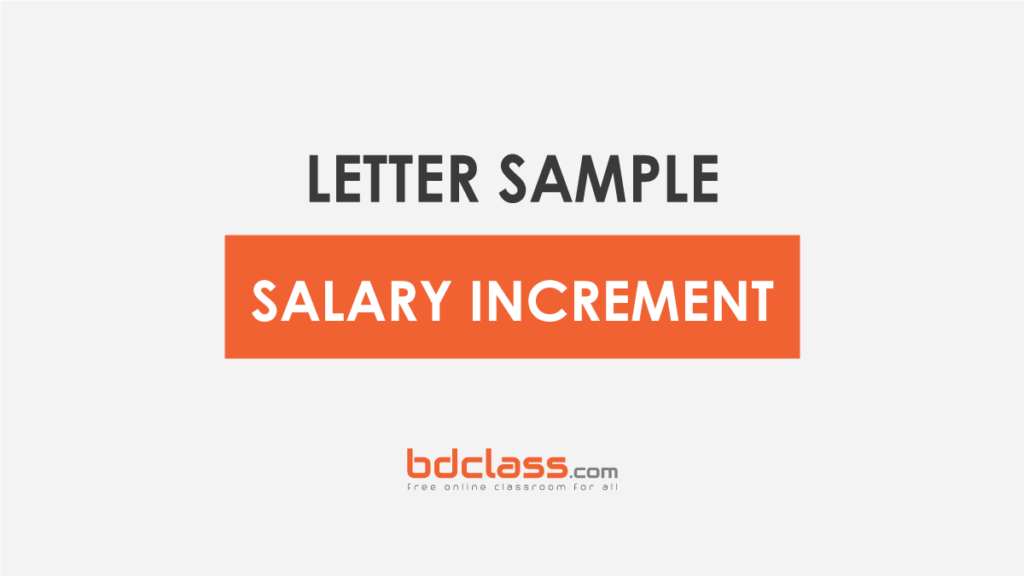 How to Write an Effective Application for Salary Increment - Tips and ...