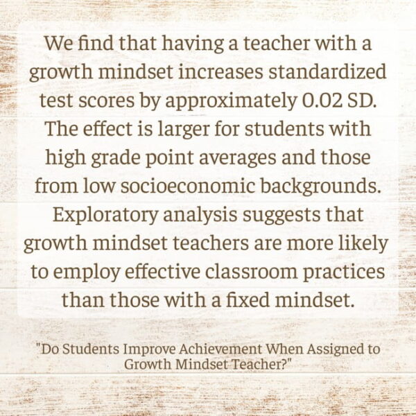 New Study Reinforces My Experience Of Feeling That Having A Growth ...