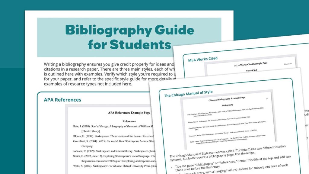 How To Write a Bibliography (Plus Printable Guide With Examples) - Asha ...