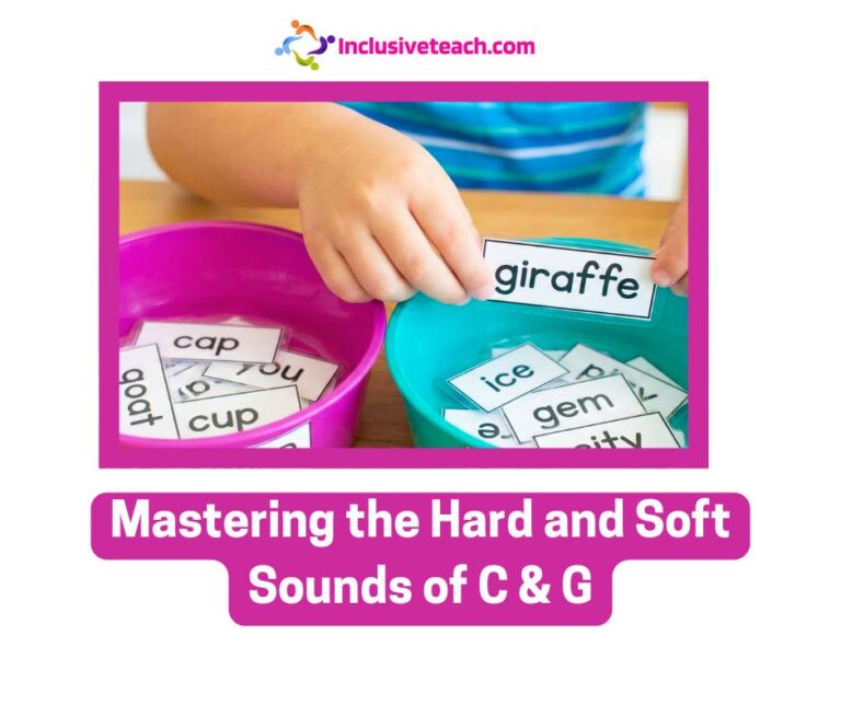 Mastering the Hard and Soft Sounds of C & G - Asha Modern School